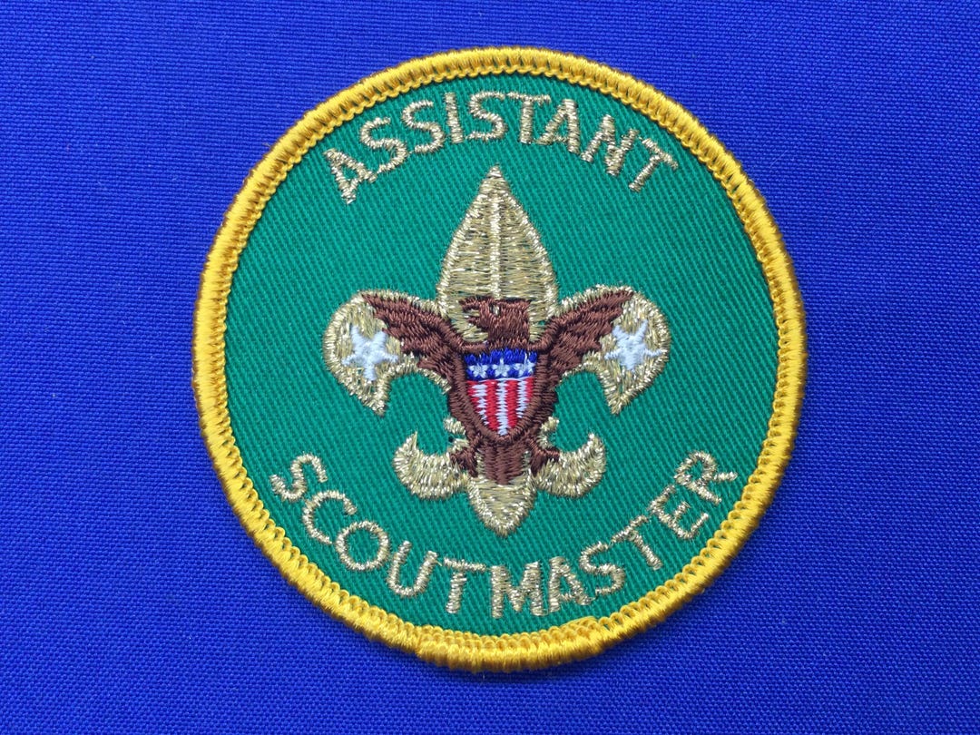 Boy Scout Trained Assistant Scoutmaster Adult Position Twill Patch - Etsy