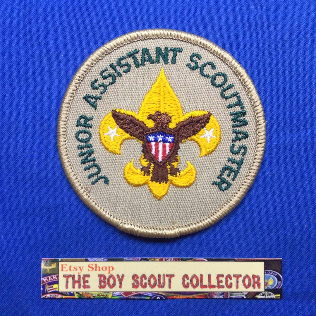 Boy Scout Junior Assistant Scoutmaster Patch - Etsy
