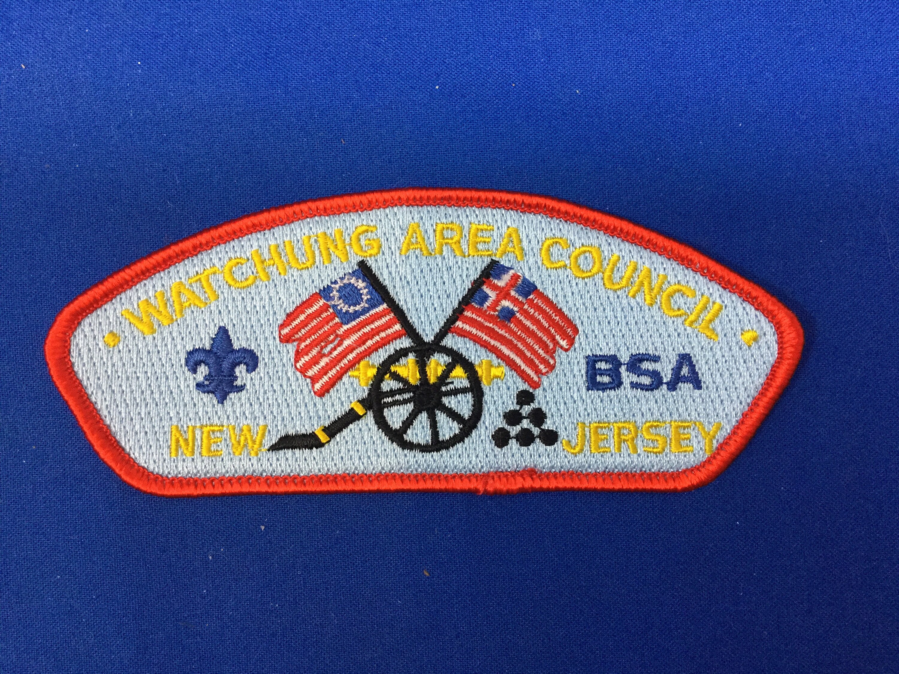 Boy Scout CSP Watchung Area Council Shoulder Patch BSA Red - Etsy