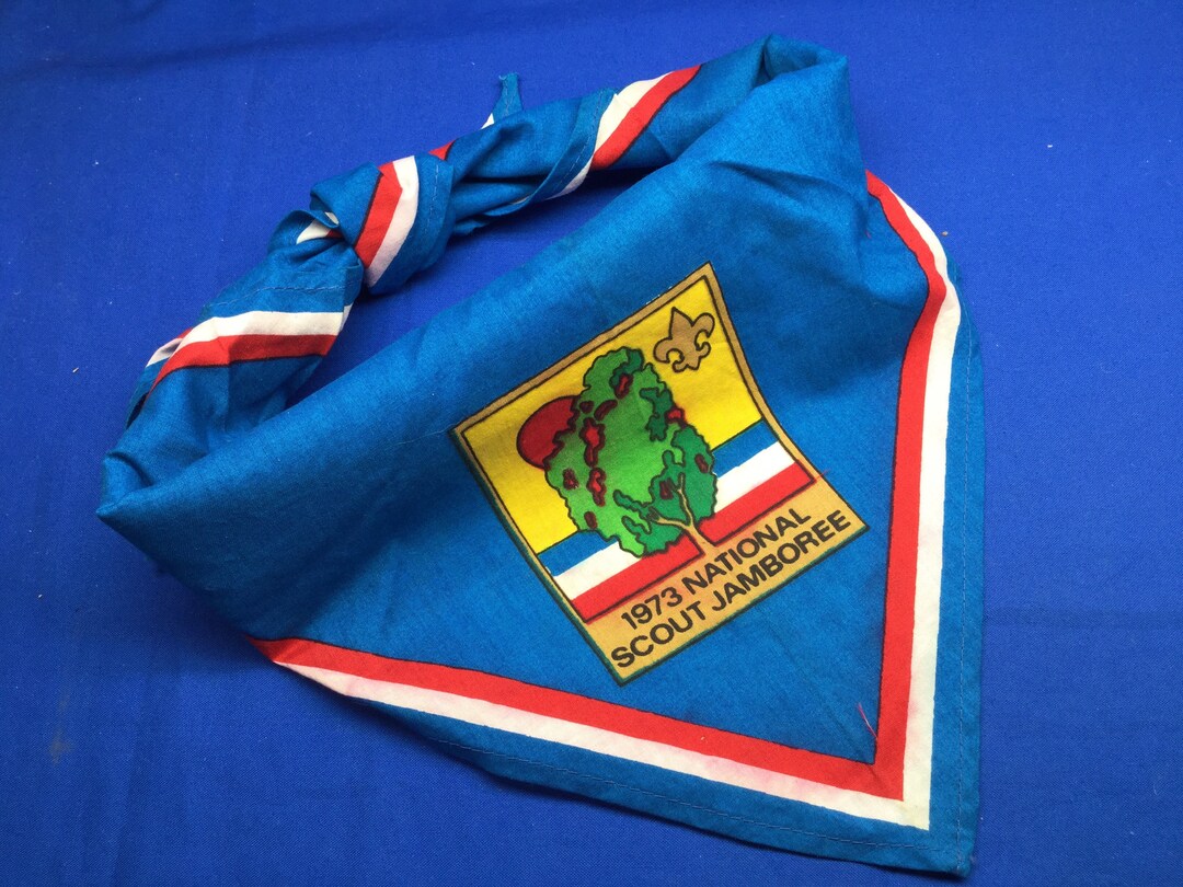 Vintage Boy Scout Neckerchief Original From the 1973 National Jamboree ...