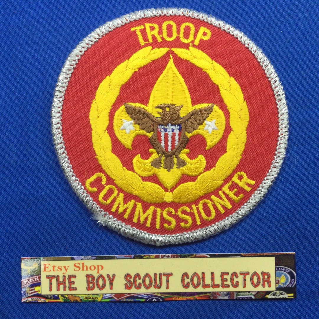 Boy Scout Troop Commissioner (trained) Adult Position Patch - Etsy