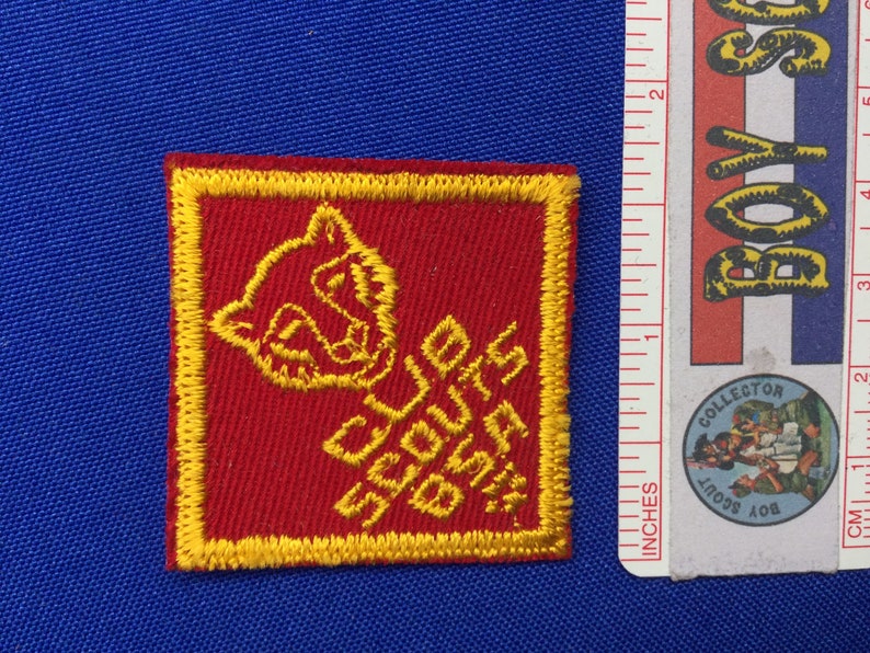 Cub Scouts BSA Bear Rank Badge Cir: 1960's - Etsy