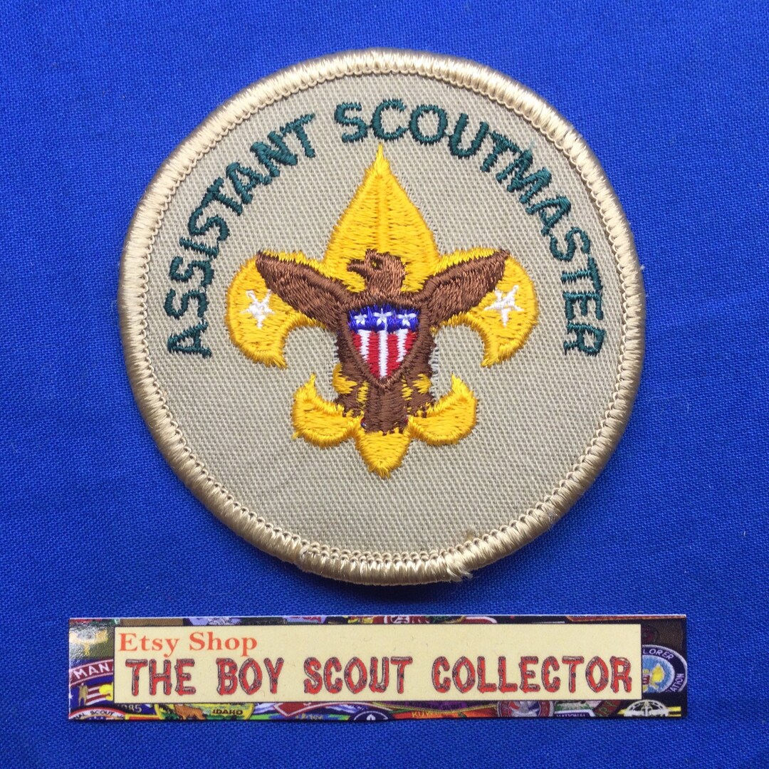 Boy Scout Assistant Scoutmaster Patch - Etsy
