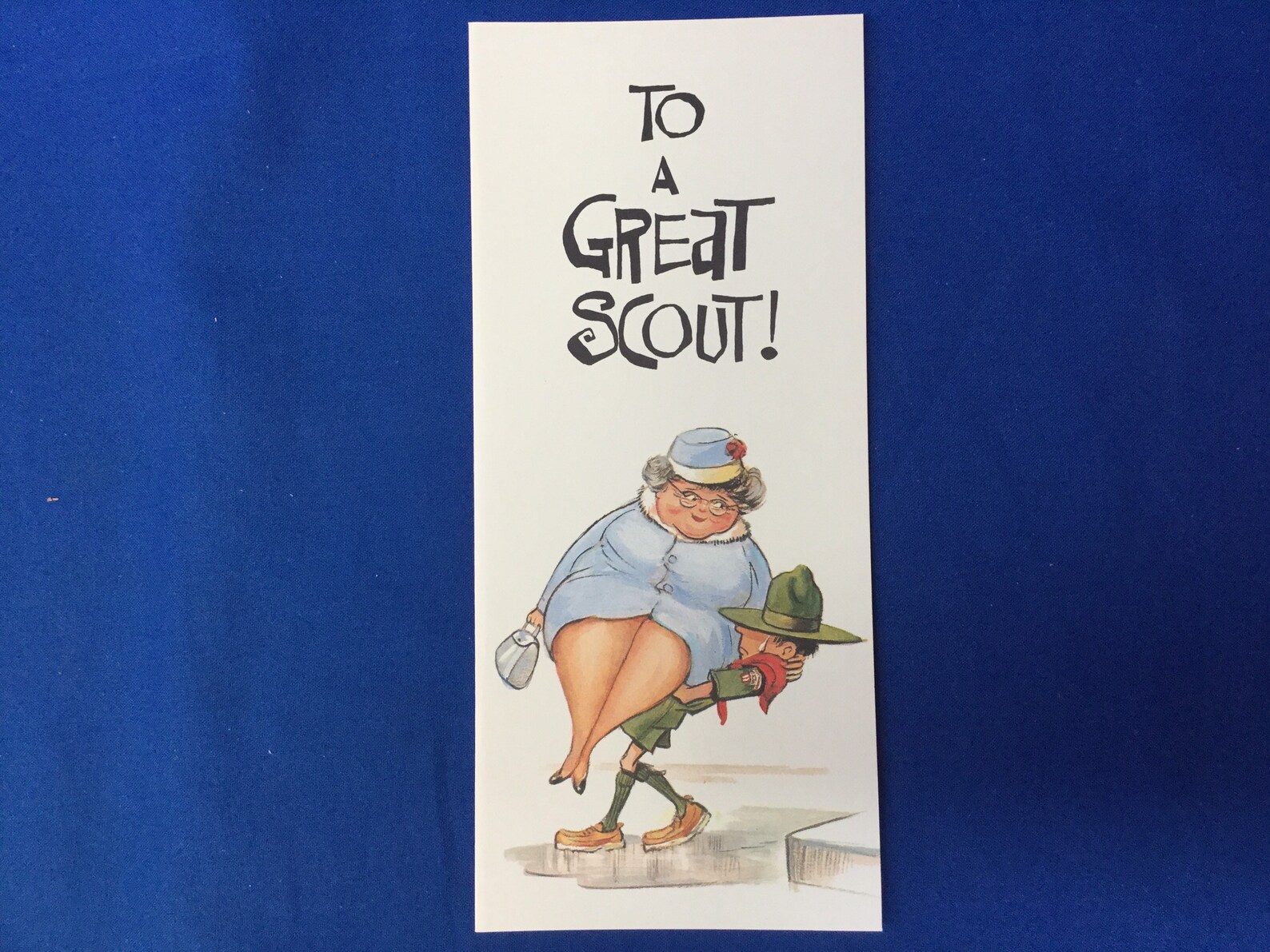 Boy Scout Birthday Card to A Great Scout With Envelope - Etsy