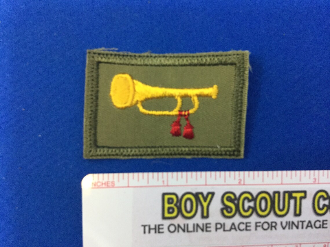 Boy Scout Bugler Position Patch From 1960's - Etsy