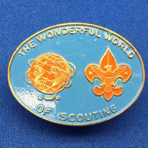 Boy Scout 1964-65 New York World's Fair Neckerchief Slide the Wonderful ...
