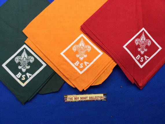 Boy Scout 1960 BSA Neckerchief's Assorted Colors - Etsy