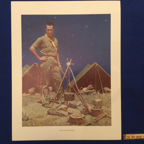 Norman Rockwell Boy Scouts - Etsy