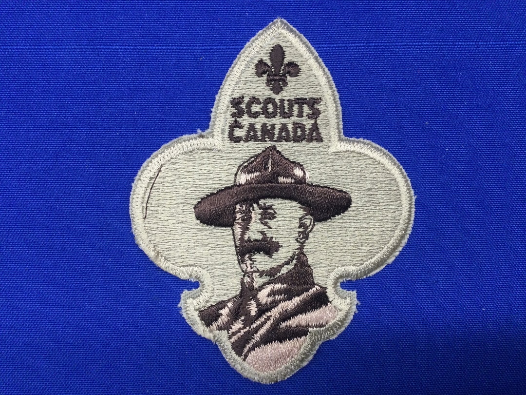 Boy Scouts Canada Patch Baden Powell Boy Scout Founder - Etsy