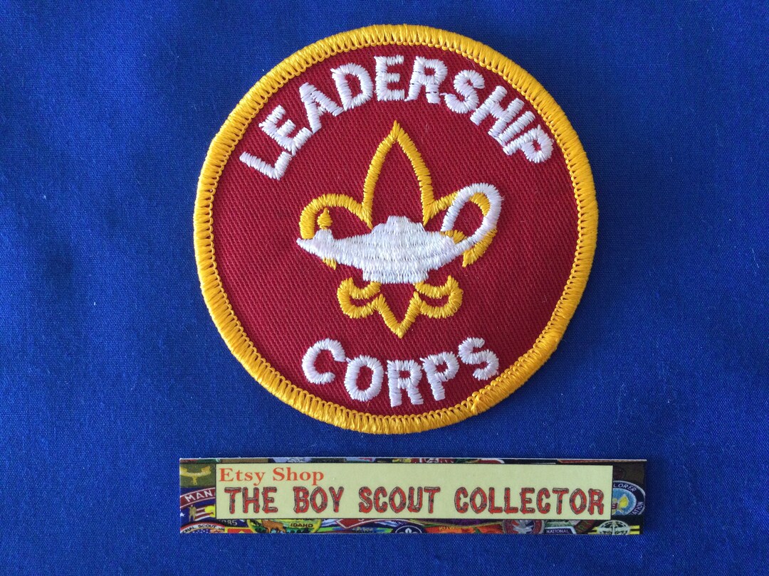 Boy Scout Leadership Corps Patch Cir: 1990's - Etsy