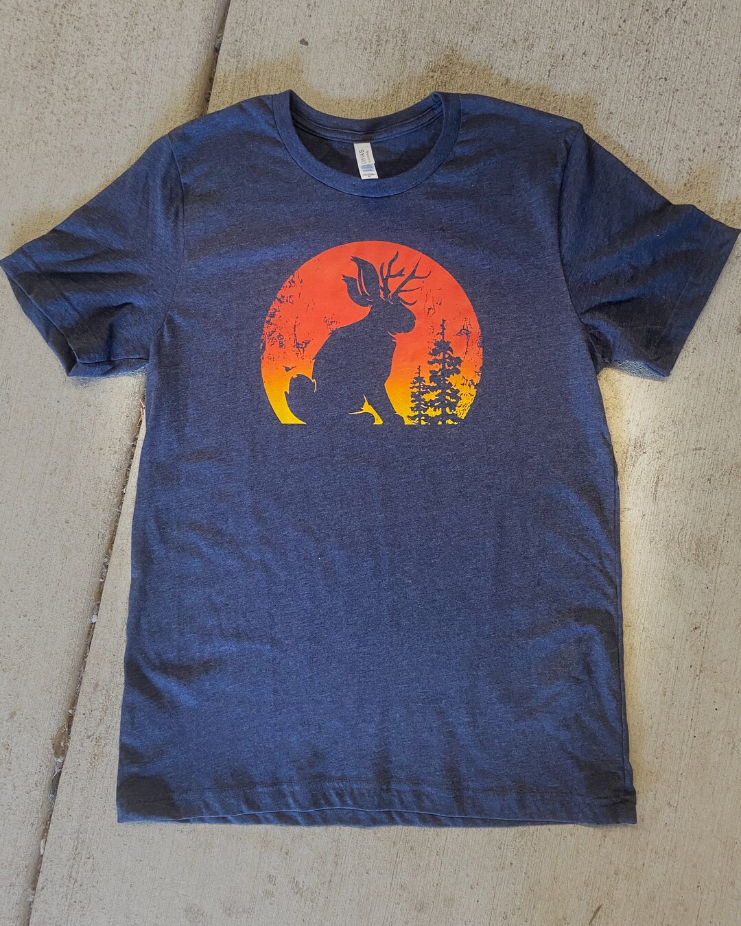 Jackalope T-shirt - Etsy