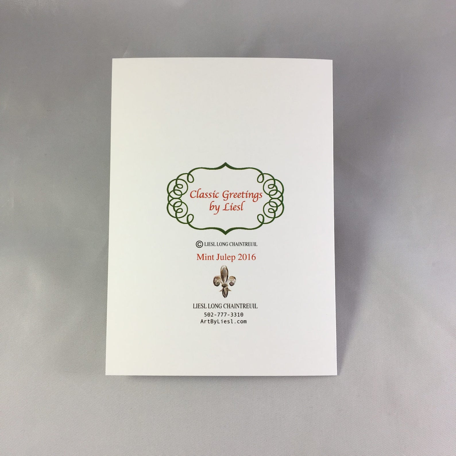 2016 Mint Julep Design, Greeting Card - Etsy