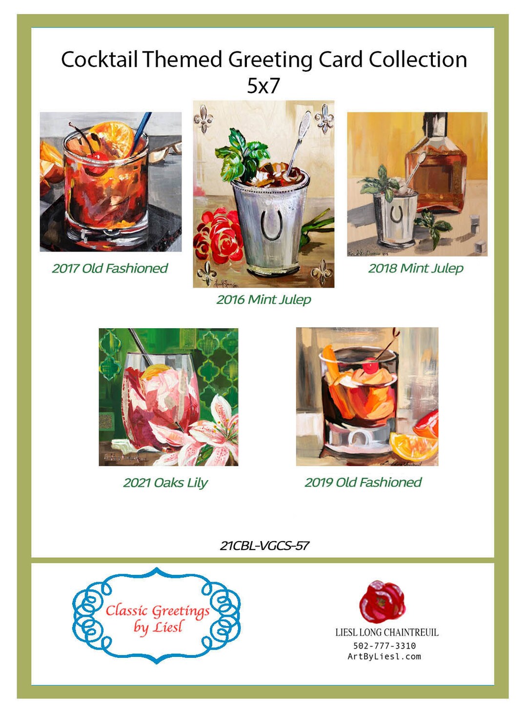 Cocktail Themed Greeting Card Collection - Etsy