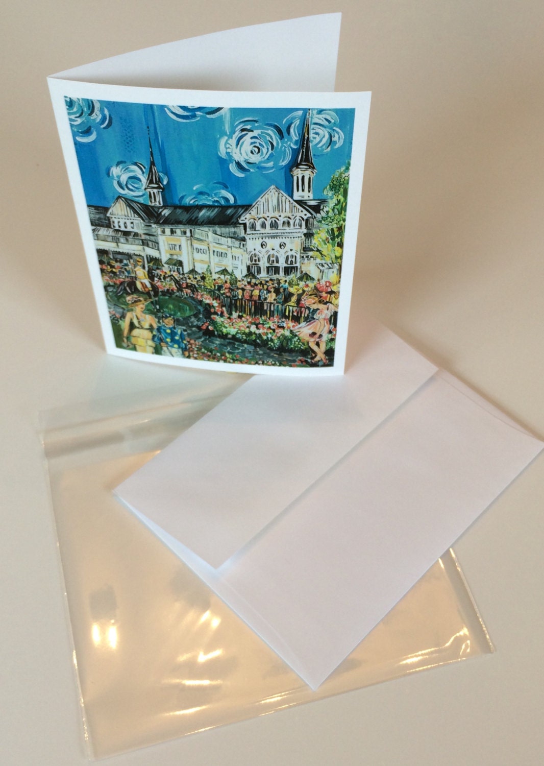 2015 - Kentucky Derby Design, Greeting Card - Etsy