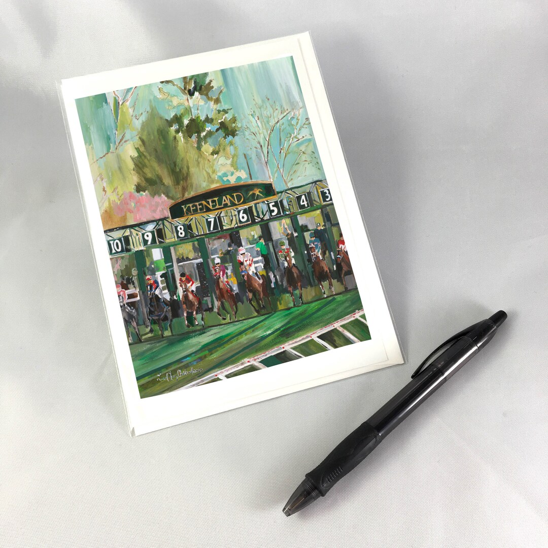 2020 Keeneland Greeting Card Design - Etsy