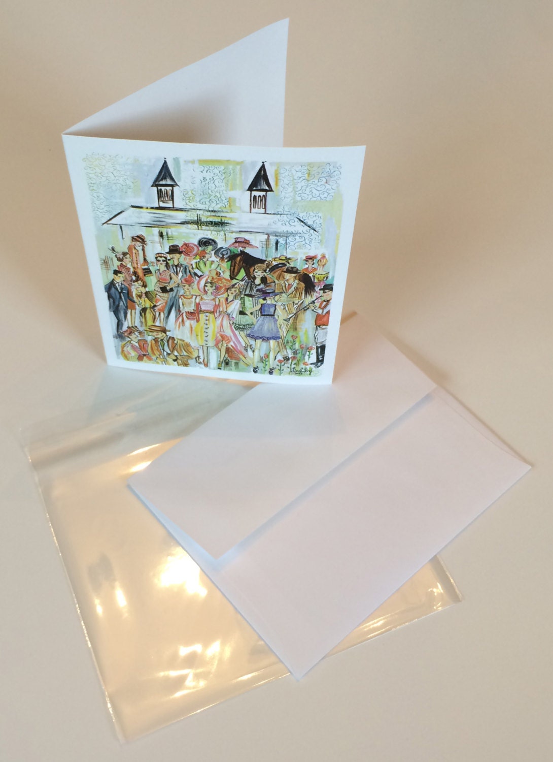 2013 Kentucky Derby Design Greeting Card - Etsy