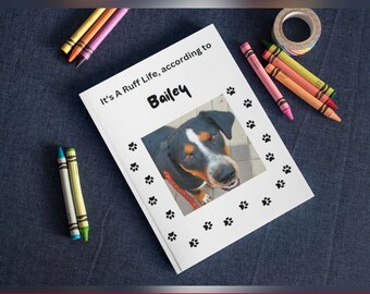 Notebook Personalised Illustrated Dog Breeds Pet Dogs - Etsy