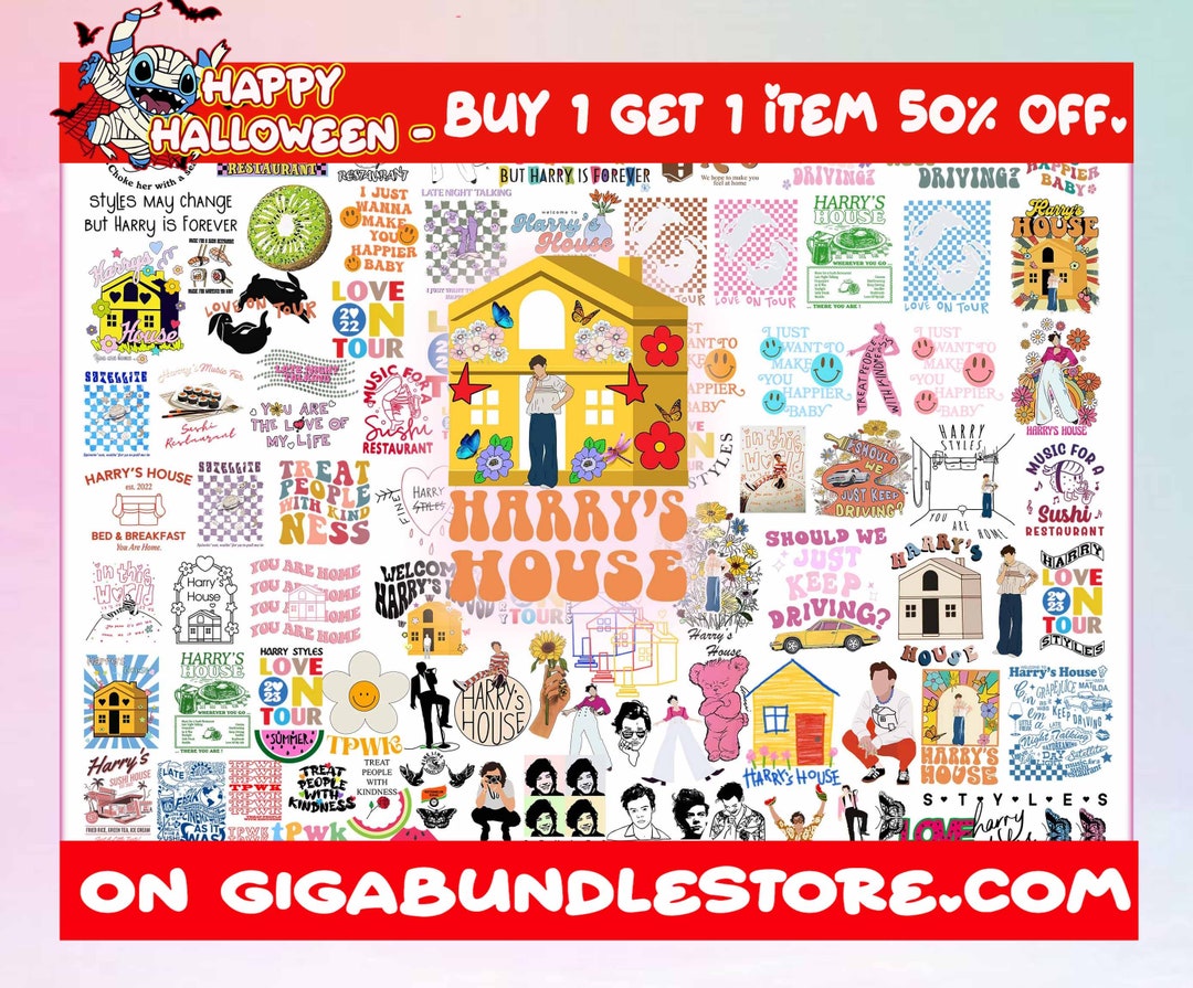 Harry Styles Svg File Set, SVG Bundle LAYERED Cricut Files,instant ...