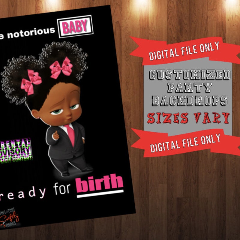 Boss Baby Invitation - Etsy