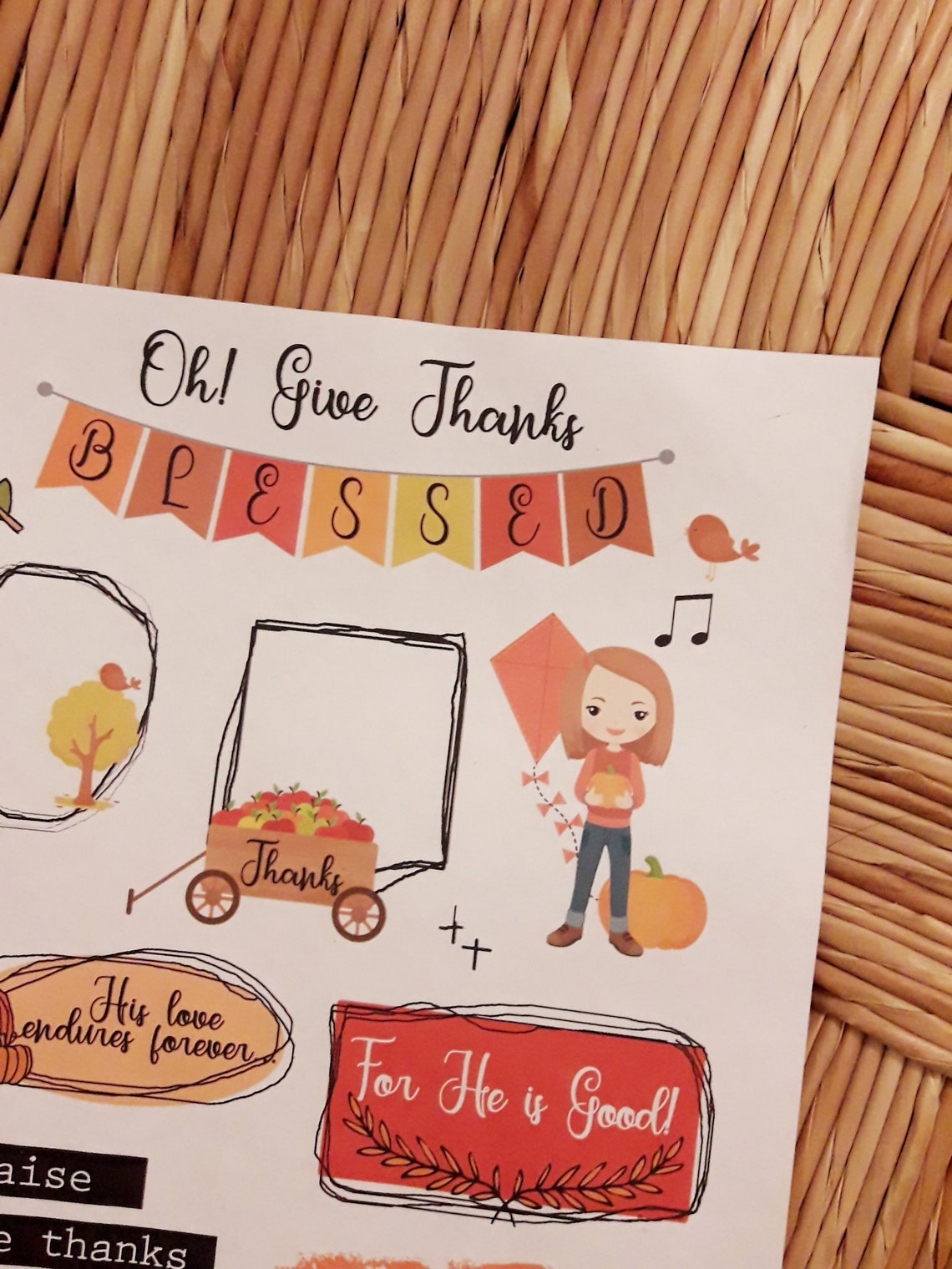 Fall Autumn Bible Journaling Printable Bible Study God - Etsy