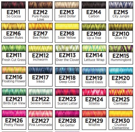 Sue Spargo Eleganza Thread 8 Wt Perle Cotton Variegated - Etsy UK