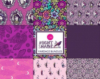 Tula Pink Nightshade Deja Vu - Etsy
