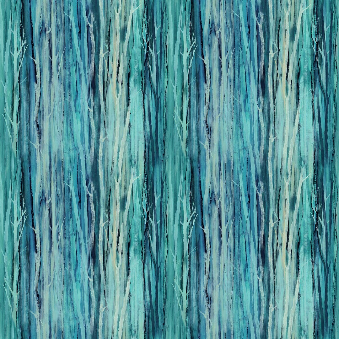 Cedarcrest Falls - Twig Texture (B26910-64) in Medium Teal by Melanie ...
