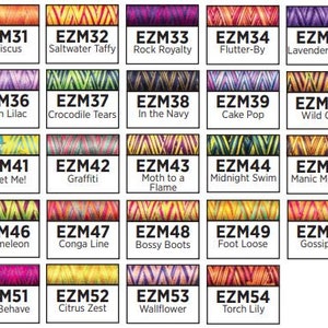 Sue Spargo Eleganza Thread 8 Wt Perle Cotton - Variegated Colors - Etsy