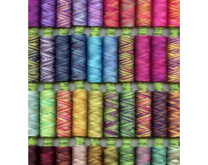 Sue Spargo Eleganza Thread 8 Wt Perle Cotton - Variegated Colors - Etsy
