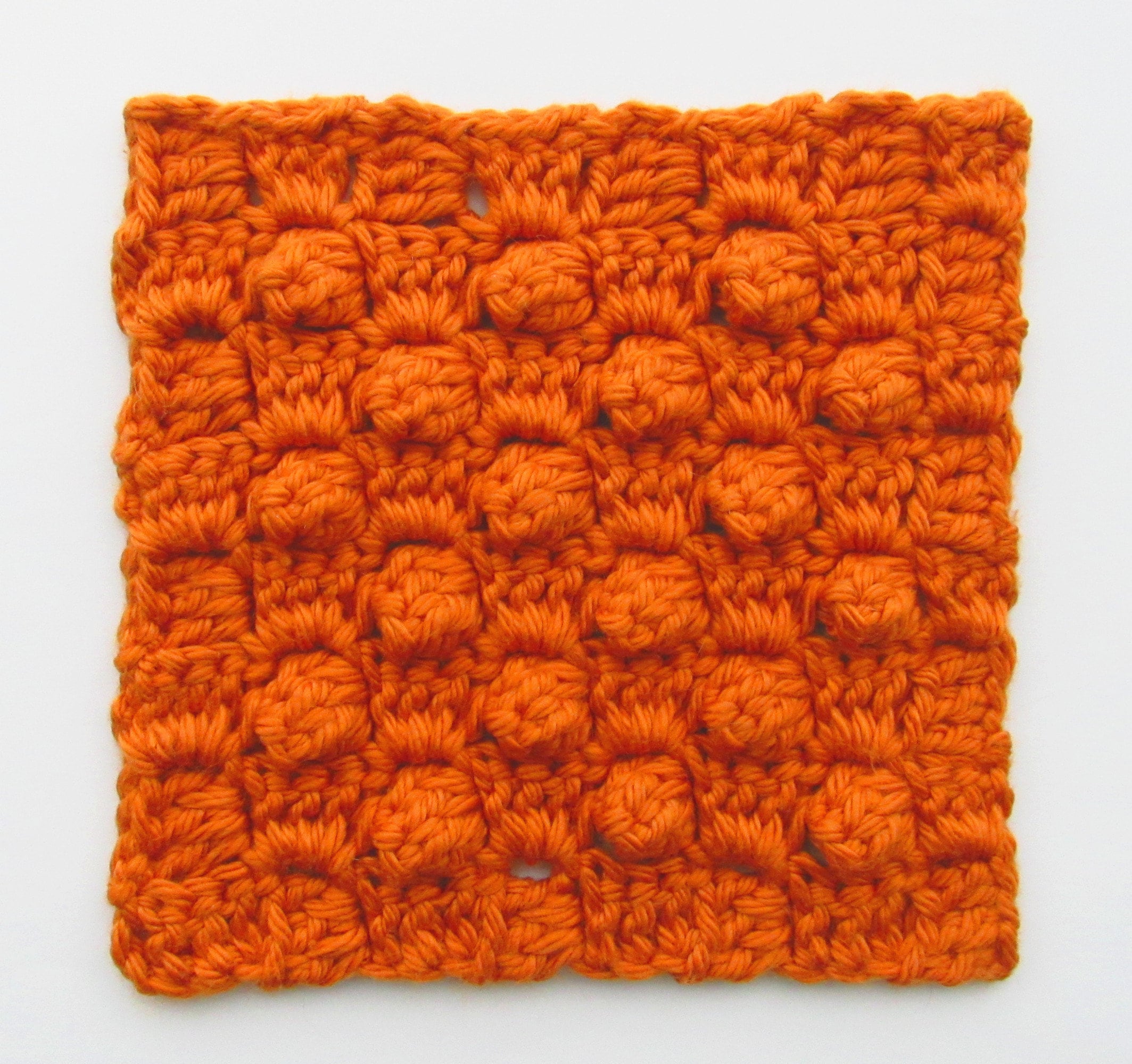C2C Crochet Popcorn Stitch Square Pattern With 3 DC Border (digital PDF ...