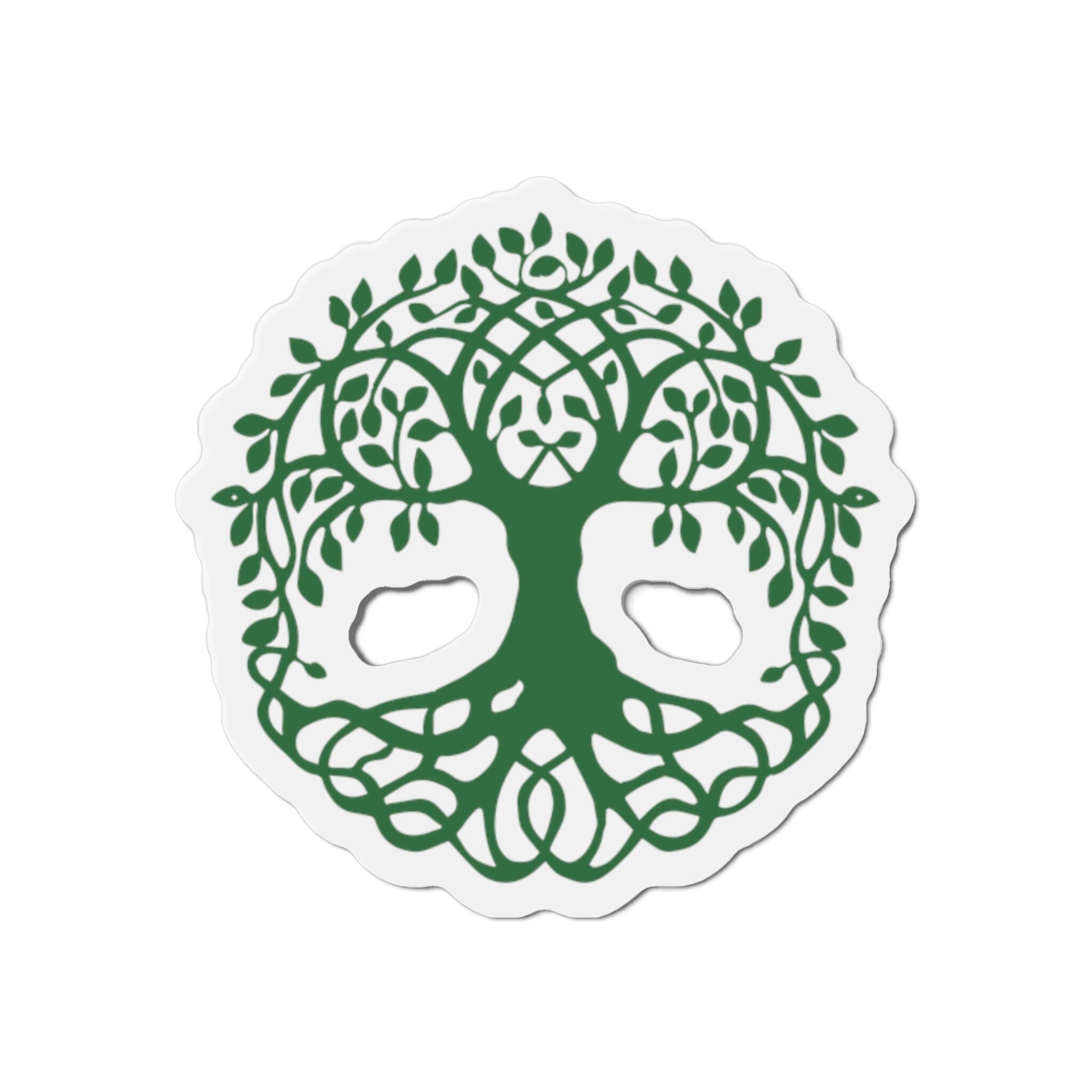 Celtic Green Tree of Life Magnets - Etsy