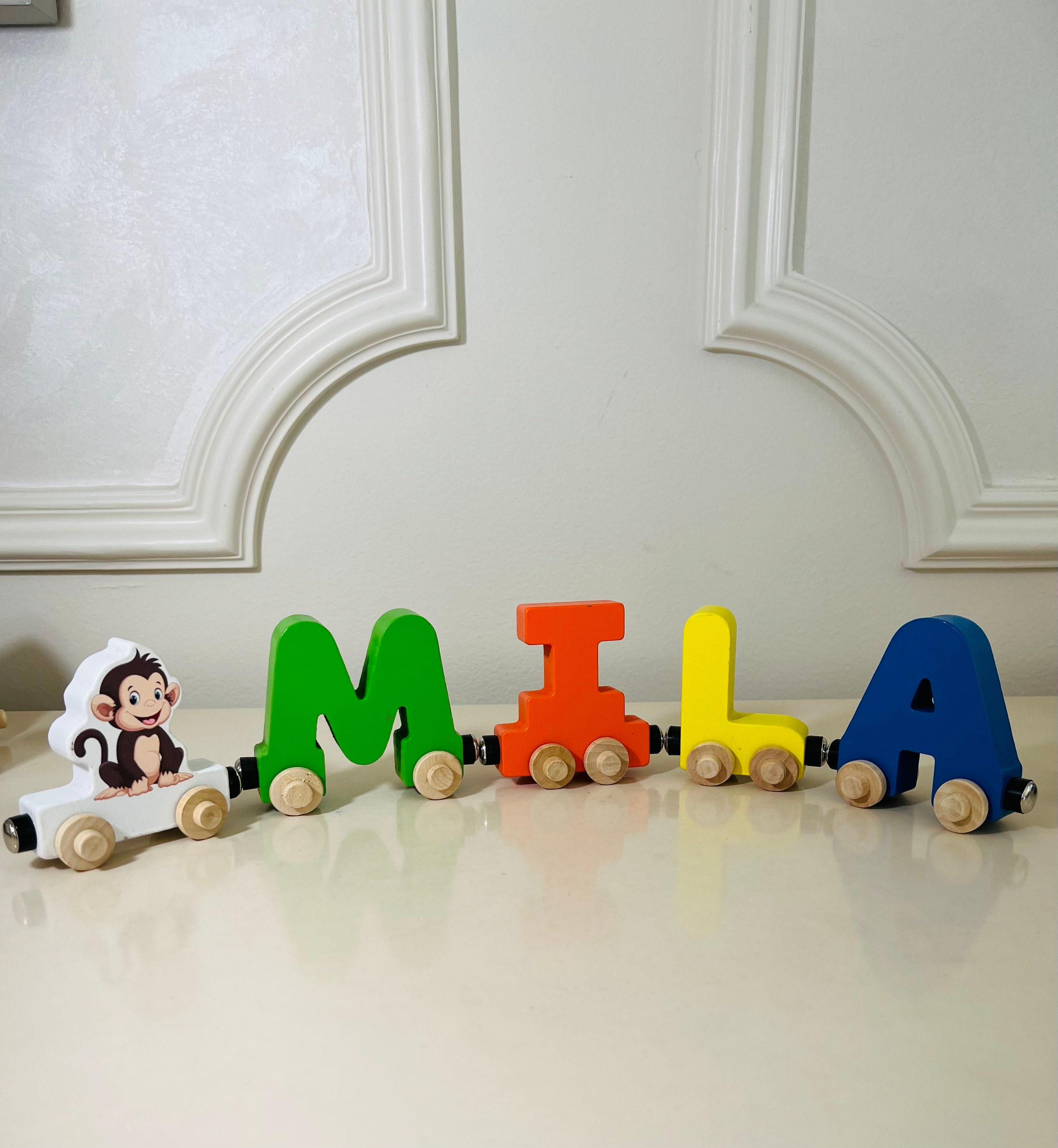 Build Your Own Train With a Baby Monkey Jungle Animal. - Etsy