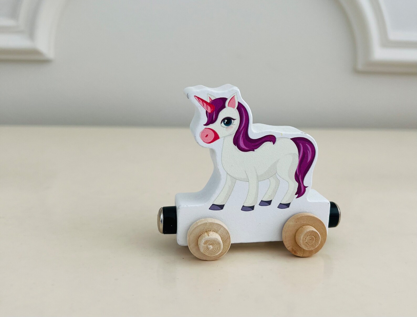 Build Your Own Train With a Purple and Pink Unicorn. - Etsy