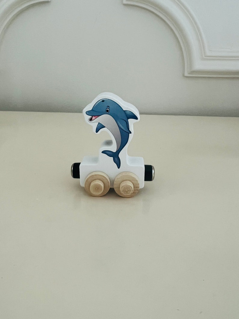Build Your Own Train With a Dolphin Ocean Theme. Personalized - Etsy