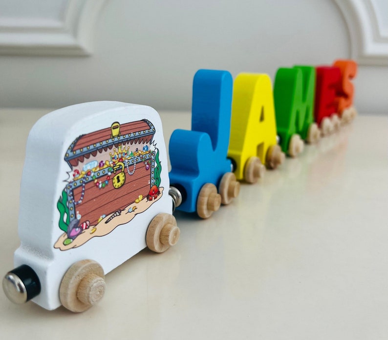 Build Your Own Train With a Pirates Treasure Chest. - Etsy