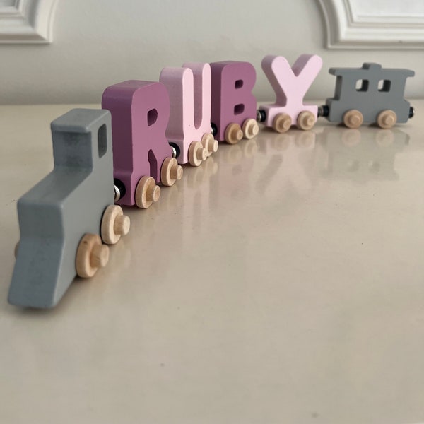 Pink Train - Etsy