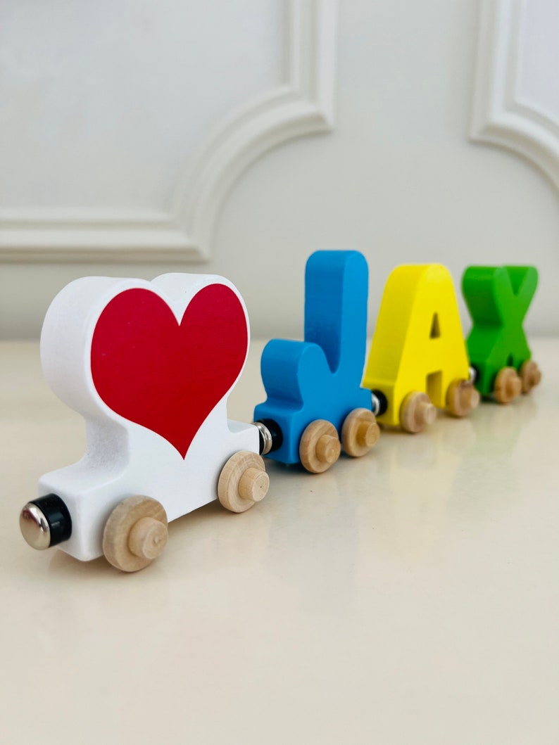 Build Your Own Train With a Heart Attachment. Personalized - Etsy