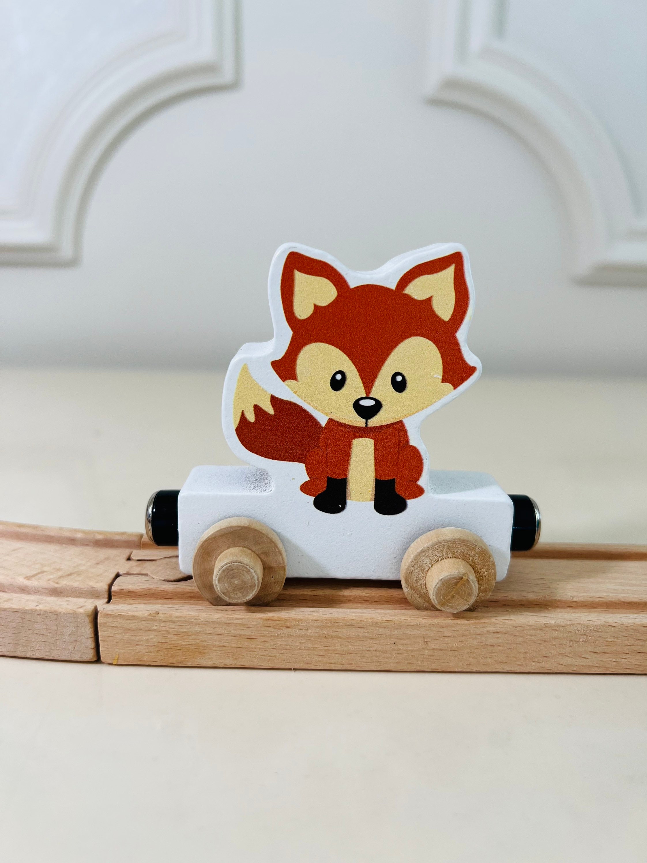Build Your Own Train With a Baby Fox Woodland Animal. - Etsy