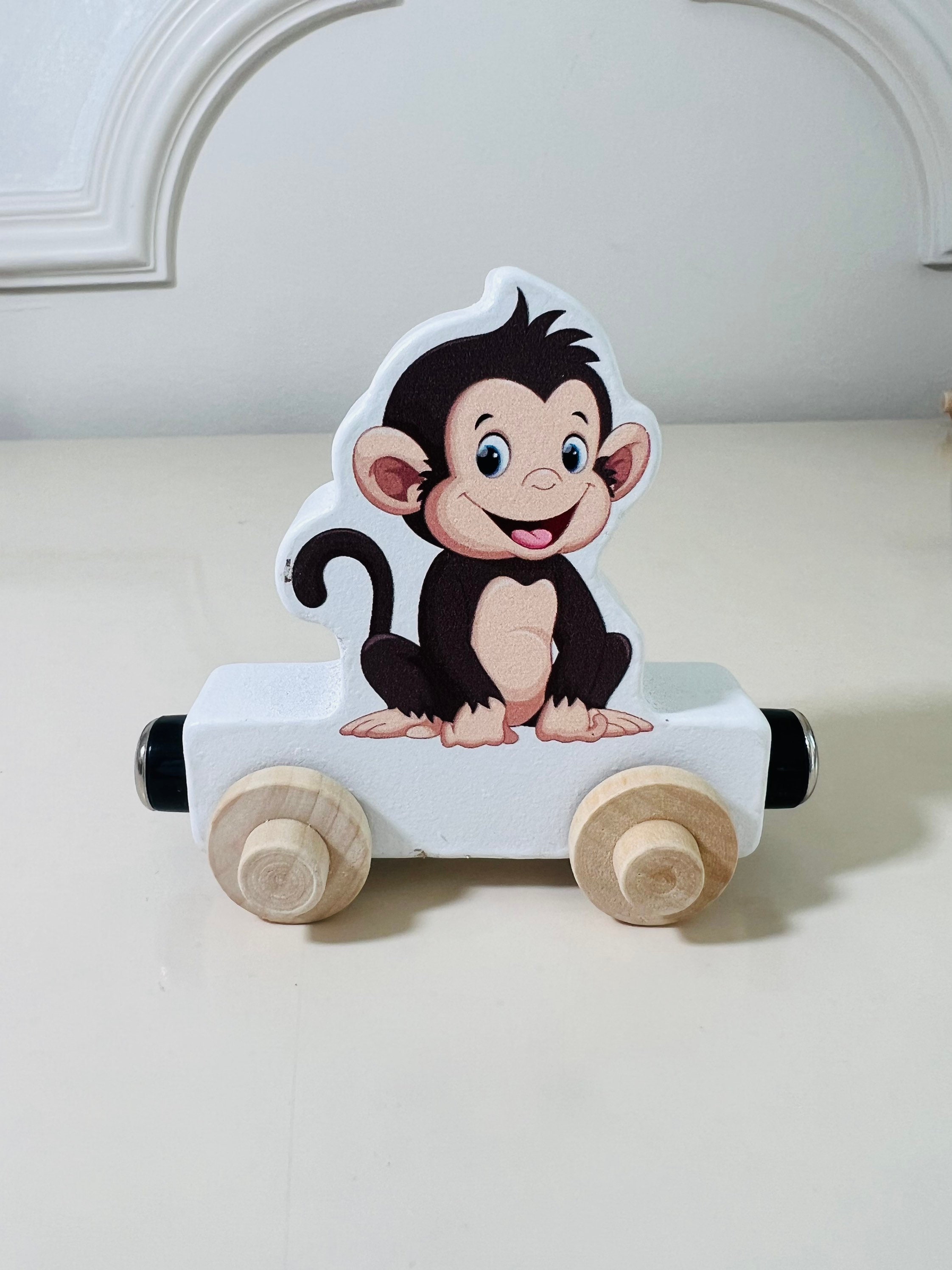 Build Your Own Train With a Baby Monkey Jungle Animal. - Etsy