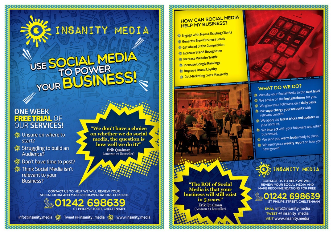 FLYER DESIGN: Custom Flyer Design or Poster Design or Leaflet or Advert ...