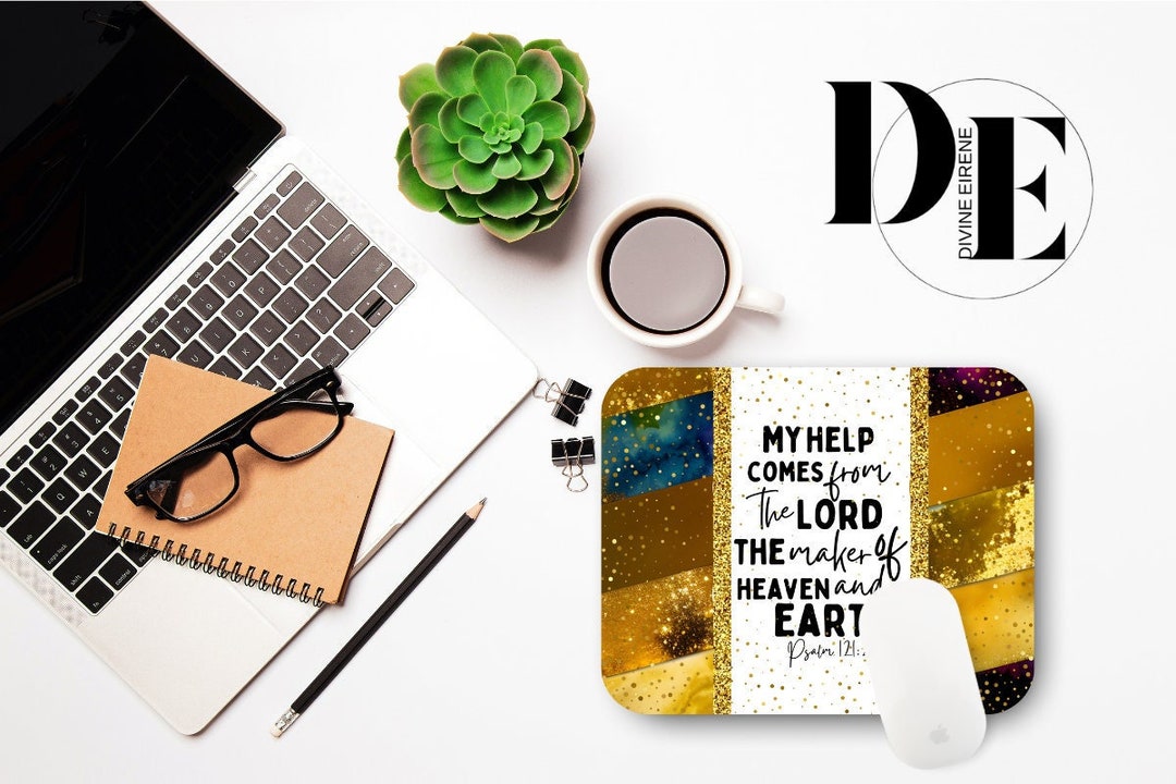 Mousepad Sublimation, Bible Verse Mouse Pad - Etsy
