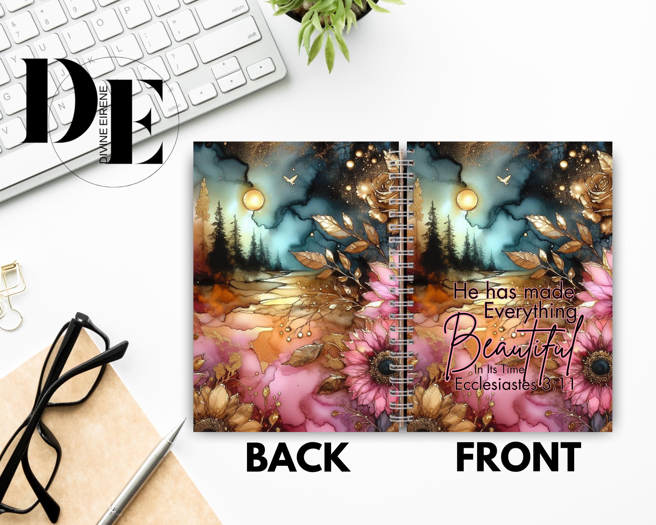 Printable Journal Covers, Planner Notebook Covers Digital Planner ...