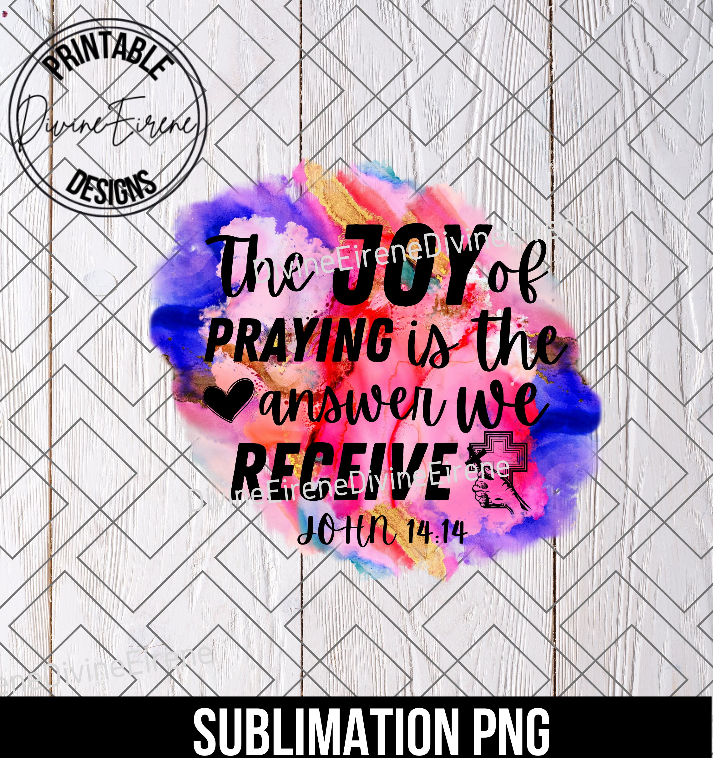 Pray the Joy of Praying Religious Png Motivational Png - Etsy