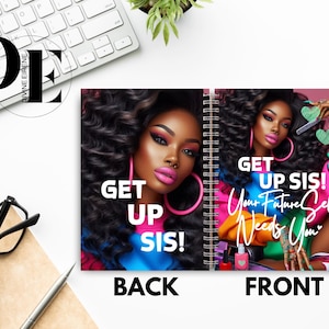 Motivation Journal Cover PNG Design Sublimation - Printable Planner ...