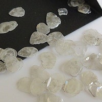 1.70 CT, Natural Loose Diamond, Uncut Slice Shape Zimba Diamond, Polki ...