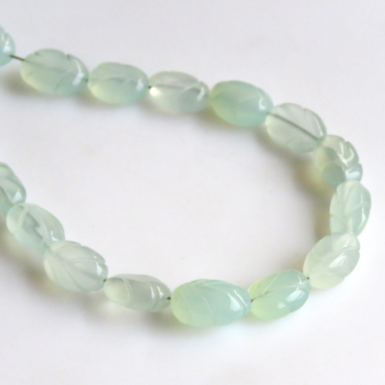 Aqua Chalcedony Carved Beads Wholesale Aqua Chalcedony | Etsy
