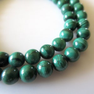 4mm Malachite Round Beads, Natural Malachite Beads, Wholesale Malachite ...