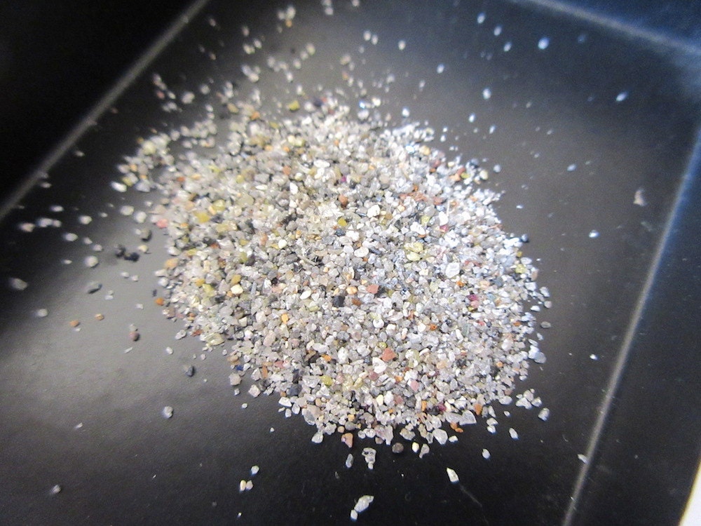 5 CTW Natural Black/white/red/yellow Color Diamond Dust - Etsy