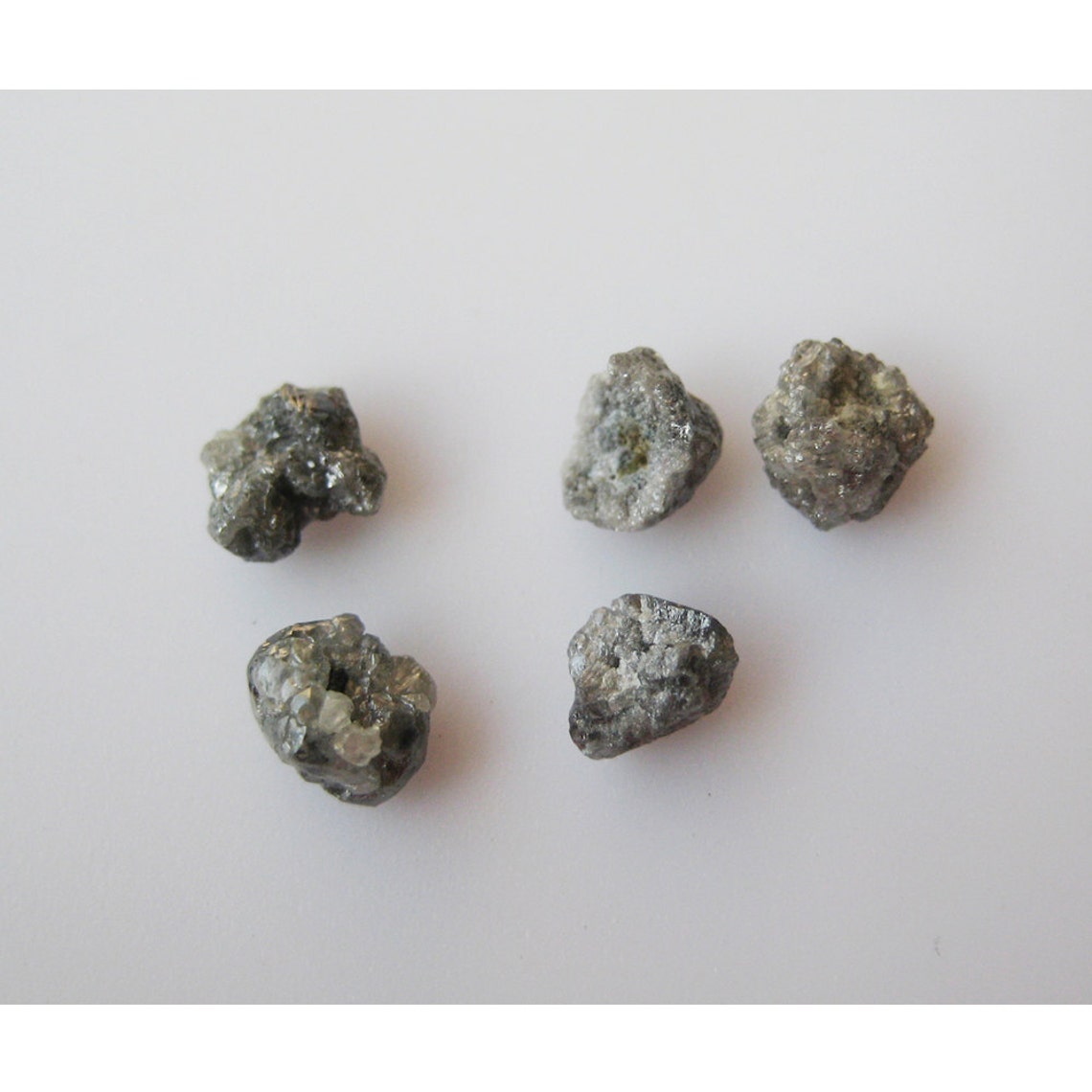 Grey Diamond, Rough Diamond, Raw Diamond, Natural Uncut Diamond, 1 ...
