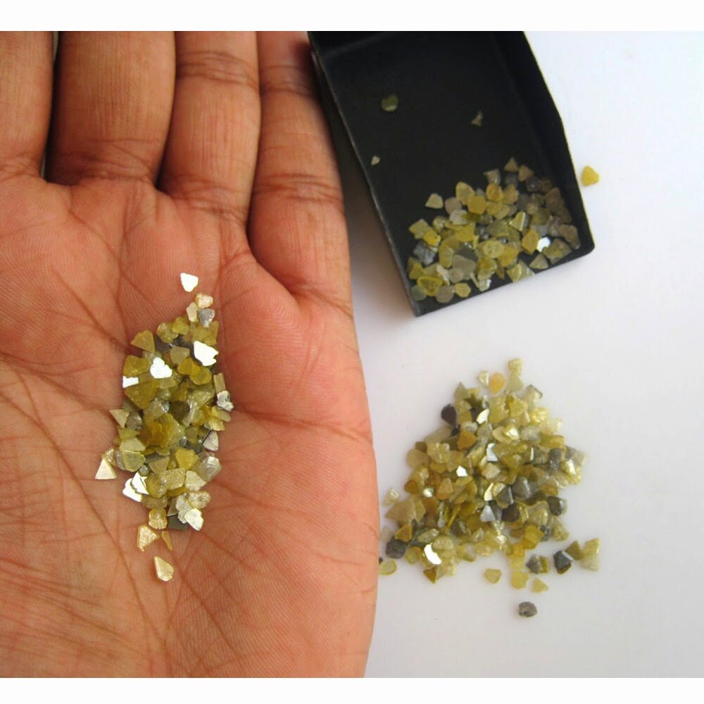 Yellow Diamond Chips - Etsy